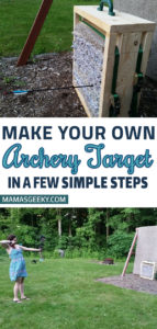 How to Make Your Own DIY Archery Target | Mama's Geeky