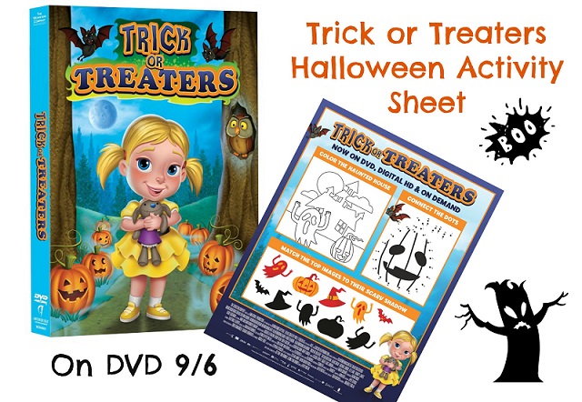Trick or Treaters FREE Halloween Activity Sheet - On DVD & Blu-Ray 9/6 ...