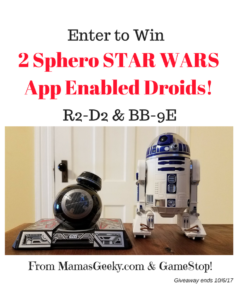 These Are The Droids You're Looking For: Sphero App Enabled Droids