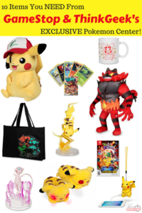 10 Pokemon Items You NEED From GameStop & ThinkGeek's Brand New ...