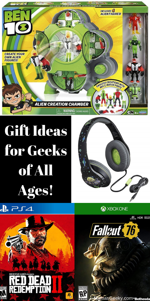 Holiday Gift Ideas For Geeks Of All Ages! | Mama's Geeky