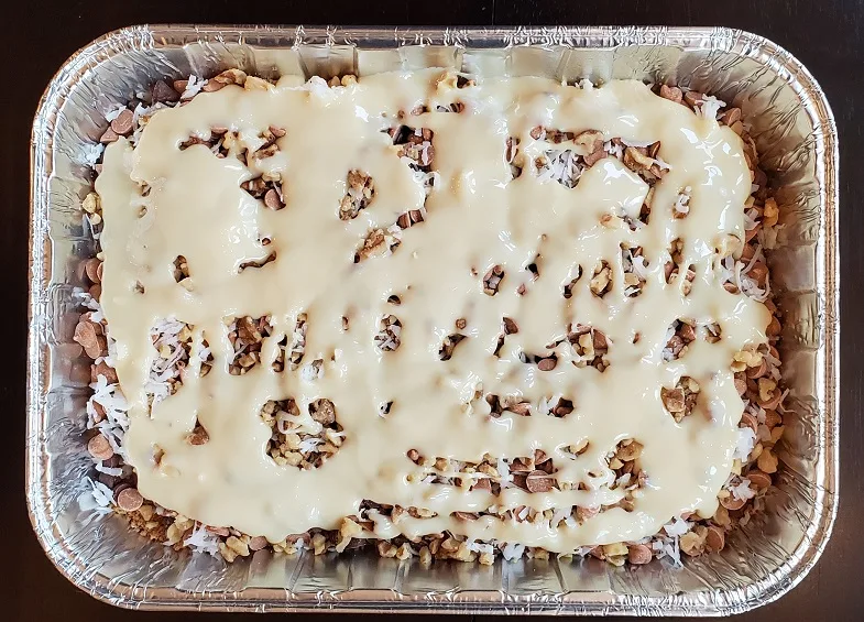 Easy & Delicious Dessert: 7 Layer Bar Recipe | Mama's Geeky