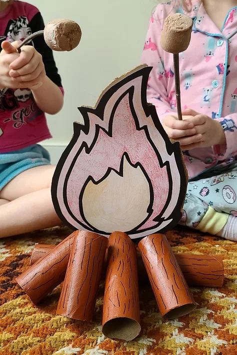 Are You Afraid Of The Dark? Inspired Campfire Craft
