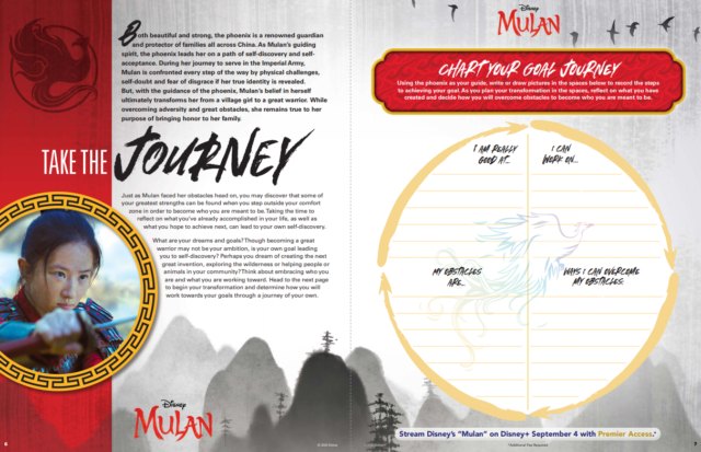 Disney's Live Action Mulan FREE Printable Educational Activity Packet