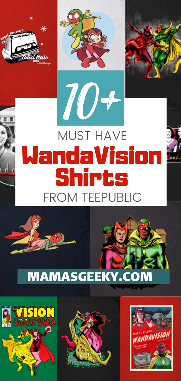 10+ Of The Best WandaVision Shirts Every Fan Needs - Mama's Geeky