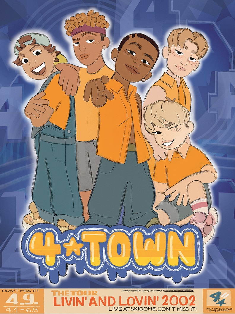 Creating 4*Town: The Boy Band Of Pixar's Turning Red