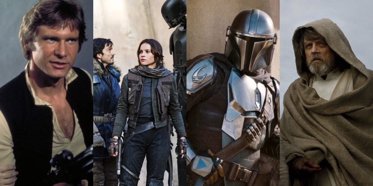 Every Live Action Star Wars Movie (& Show) Ranked