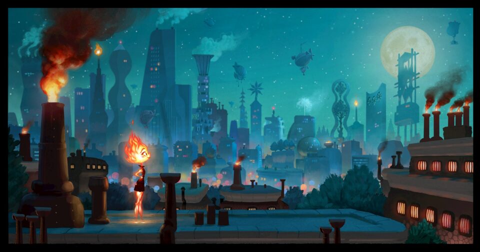 Designing Element City & Its Residents For Pixar's Elemental
