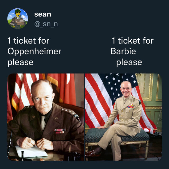 50+ Of The Funniest Barbenheimer Memes - Mama's Geeky