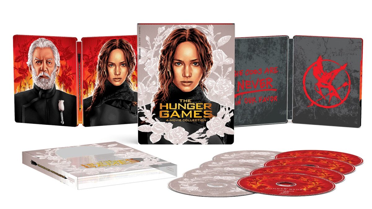 The Hunger Games Franchise Exclusive 4K SteelBook Collection