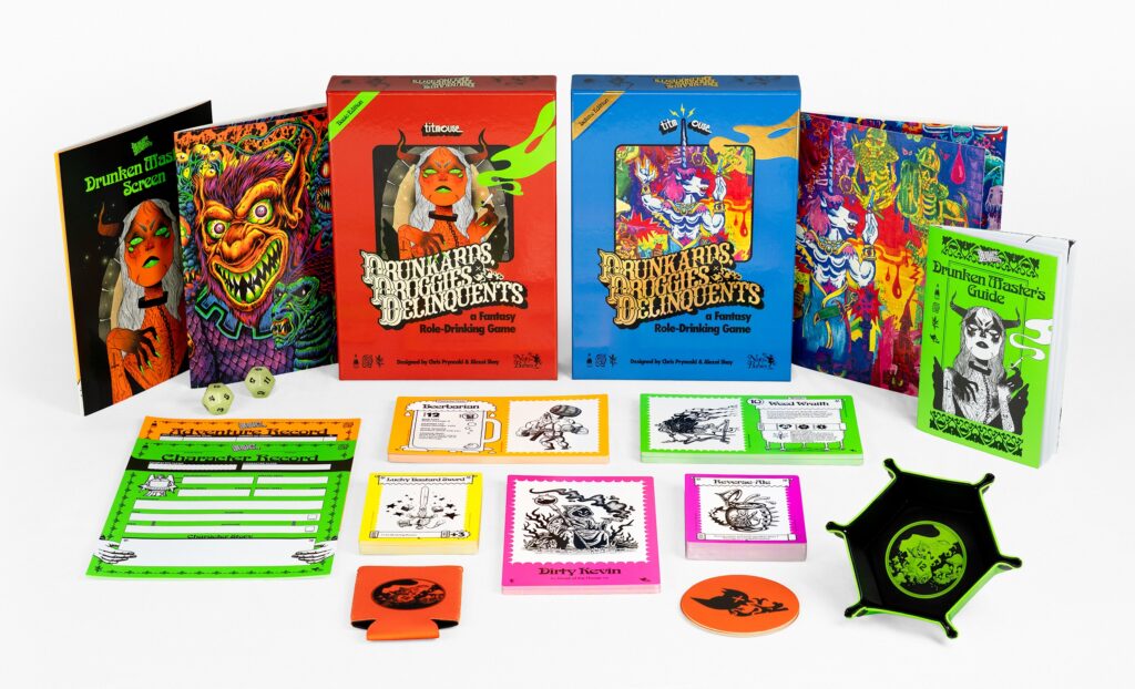 Titmouse’s Drunkards, Druggies & Delinquents: A Chaotic One-Shot RPG