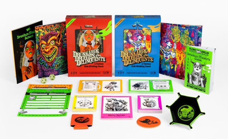 Titmouse’s Drunkards, Druggies & Delinquents: A Chaotic One-Shot RPG